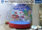 Professional Christmas Inflatables 3 Diamater Transparent / Clear PVC Snow Globe