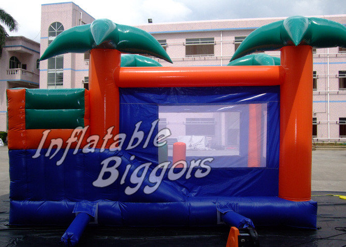 Blue Red Blow Up Inflatable Combo 100lbs - 800lbs , Inflatable Fun City