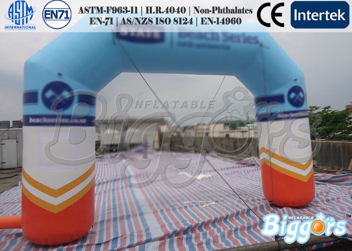 Waterproof Advertising Inflatable Arch For Business Promotion / Sport Events