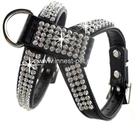 Luxury reshinestone dog products crystal pet harness