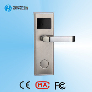 electronic RFID intelligent hotel key card reader lock management systems