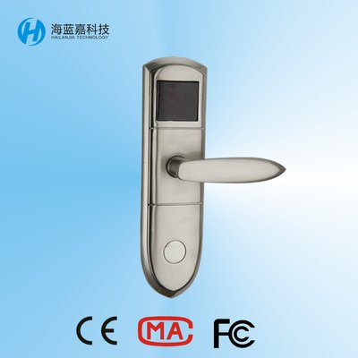 Fashion Golden Zinc alloy hotellock with key card locking system factory in China