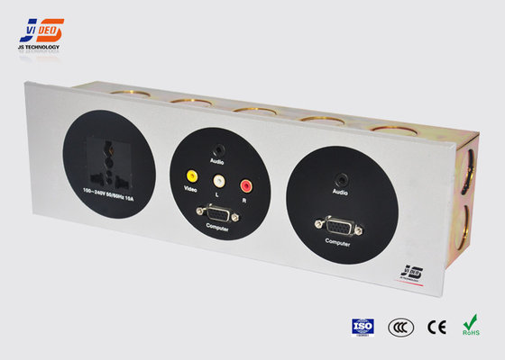 Silver Sand blast Conference Table Connection Box