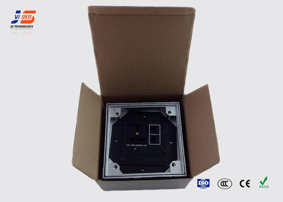 Multimedia Electrical Outlets Floor Box For Multi - Function Room