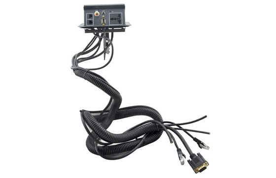 USB Electrical Socket Conference Table Desktop Connection Box