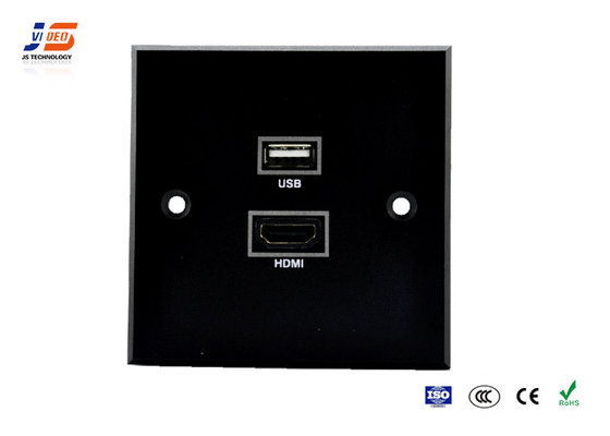 HDMI Multi Media Wall Plate For Boardrooms With Control Signals