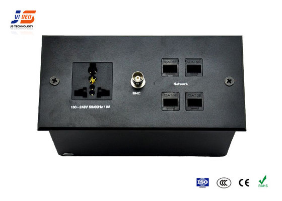 Cable Organizer Box Multimedia Connection Box , RJ45 BNC VGA Socket