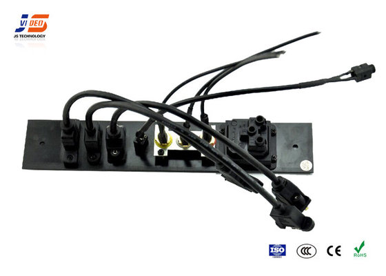 Aluminum Customizable Multi Media Wall Plate USB Wall Outlet Socket