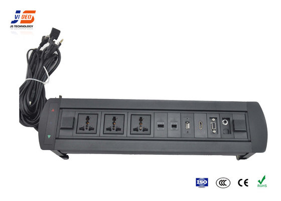 Customizable Multi Media Tabletop Socket HDMI VGA RJ45 AV Network