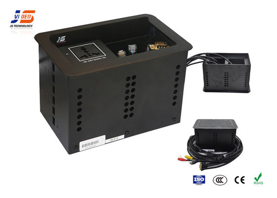 VGA Desk Cable Outlet With Slide Lid / Power Easy Assemble And Convenient