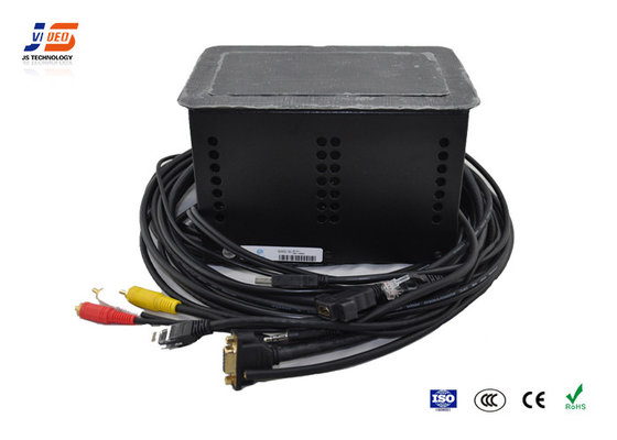 VGA Desk Cable Outlet With Slide Lid / Power Easy Assemble And Convenient
