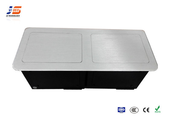Multifunctional Tabletop Connection Box , Conference Room Table Electrical AC Power Socket