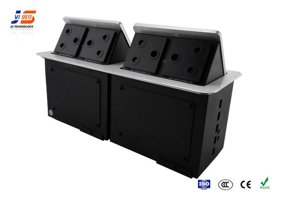 220V AC Table Top Socket Lightweight Flush Mounted For Office Use