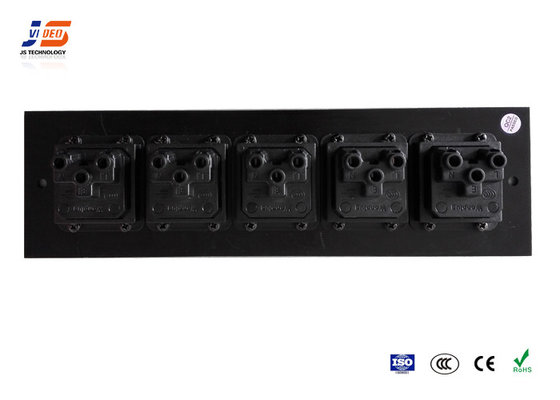 Aluminum Conference Table Connection Box AV Desktop Socket with USB VGA
