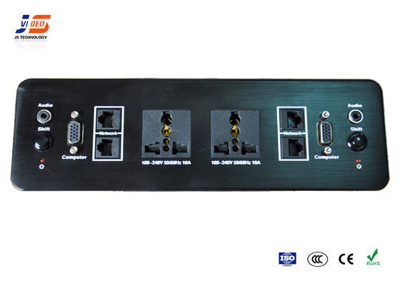 Power Table Desk Plug , Flush Mount Plug Outlet Table Top Usb Media