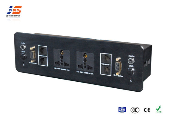 Cable Connection Box  Flush Mounted Outlet , Conference Table Power Outlet