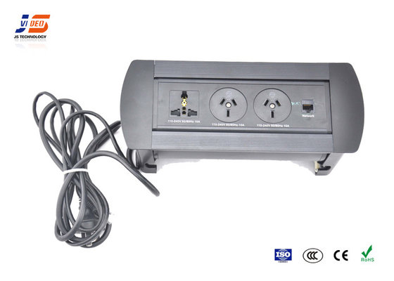 Motorized Electric Flip Socket Power And Data For Executive Desks