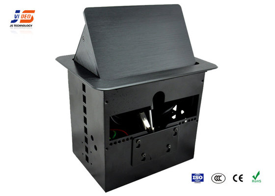 Flush Mount Desktop Power Supply Cable Management For Conference Table