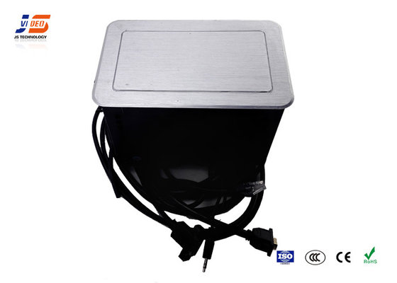AC Power Conference Table Connection Box , 1.7M Desk Cable Outlet