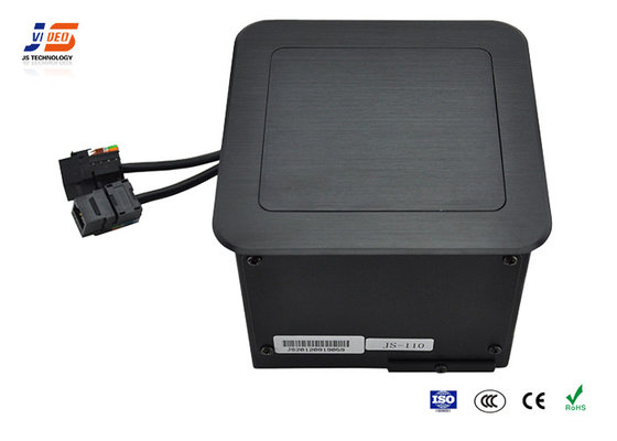 Power Data RJ45 Conference Table Connection Box , German Oulets