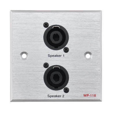 Multi Media Wall Plate , Wall Mounted Socket With BNC Connector