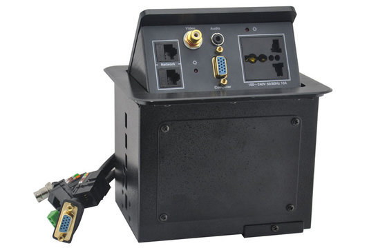 USB Electrical Socket Conference Table Desktop Connection Box