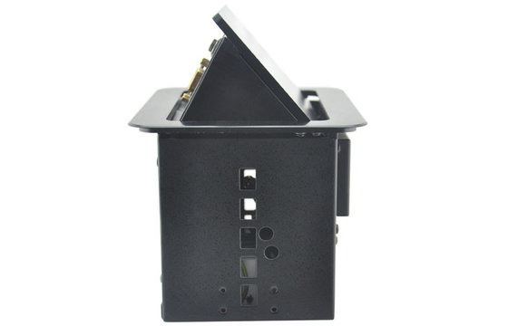 Cable Management Tabletop Interconnect Box , Table Mount Socket Outlet