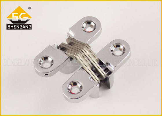 43*18*13mm Metal Invisible Small Concealed Hinge For Luxury Boxes Cross Hinges For Jewelry Box And Small Box