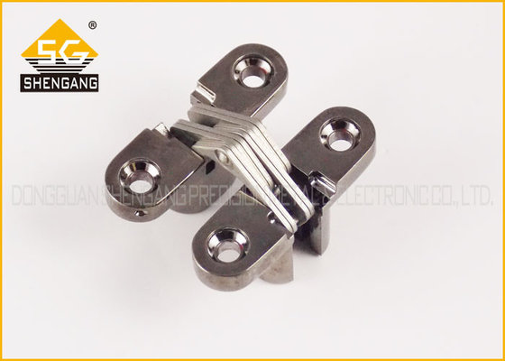 180 Degree Invisible Folding Door Hardware For Jewelry Boxes , Itatly Type Adjsutable Door Hinge