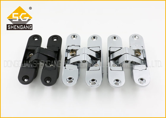 Zinc Adjust Concealed Interior Wood Wardrobe Door Hinges 180 Degree
