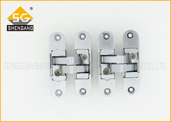 Right Or Left Hand Applicable 3 Way Invisible Door Hinges Of Zinc Alloy