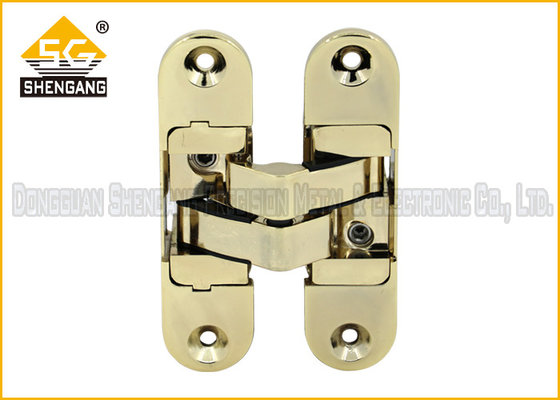 Furniture Hardware 3D Concealed Invisible Door Hinges For Internal Wood Door
