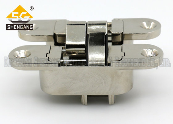 Furniture Hardware 3D Concealed Invisible Door Hinges For Internal Wood Door