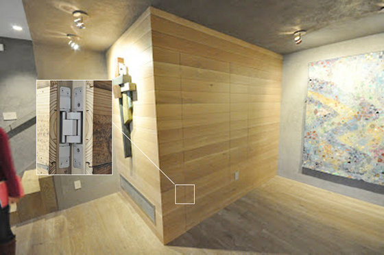 European Type 3D Hidden Closet Door Hinges Hardware Of Zinc Alloy