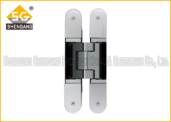 Zamak 3d Adjustable Hinges , Heavy Duty Gate Hinges Of GB Zinc Alloy