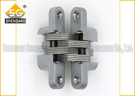 Zinc Alloy Cupboard Door Hardware Invisible American Hinge For Wooden Box