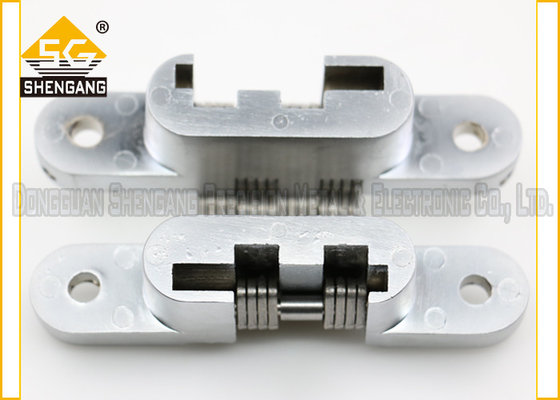 Brass Chrome Invisible 180 Degree Hinges For Swinging Door / Cabinets