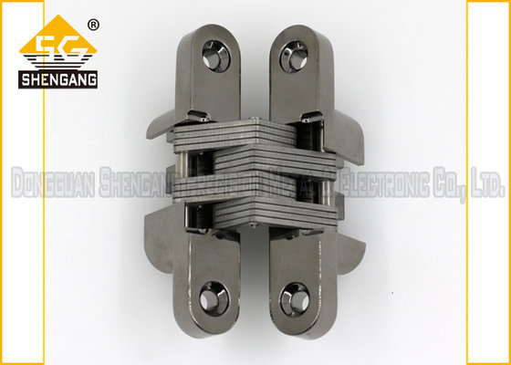 Furniture Hardware Zinc Alloy Soss Invisible Hinges , Wardrobe Door Hinges