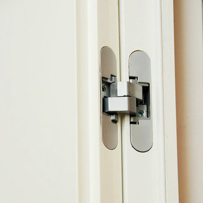 Zinc Alloy Removable 3D Concealed Hidden Hinges For Kitchen Cabinets