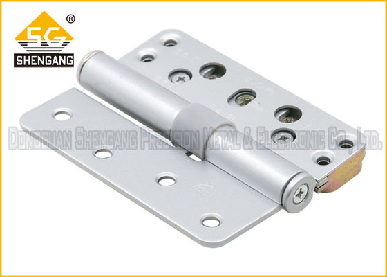 Steel Iron 3d Movable Buffering Adjustable Door Hinges , 102*98*2.5mm