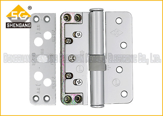 Steel Iron 3d Movable Buffering Adjustable Door Hinges , 102*98*2.5mm