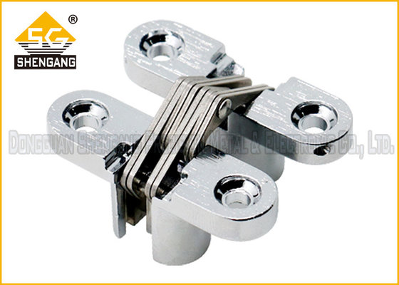 Zamak 180 Degree Cabinet Concealed Hinge For Interior / Cupboard Door