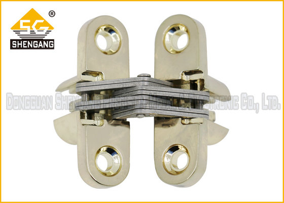 Zamak 180 Degree Cabinet Concealed Hinge For Interior / Cupboard Door
