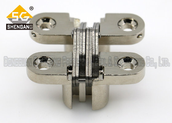 Hidden Cabinet Jewelry Box Small Hinges Folding Door Hardware Of Zinc Alloy