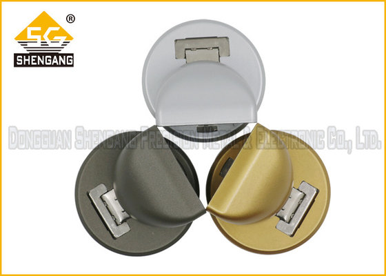 Hidden-style Floor mounted Magnetic Door Stopper metal Doorstopper