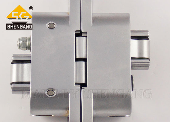 Hidden 3D Adjustable Bookcase Invisible Door Hinges Hardware 180 Degree