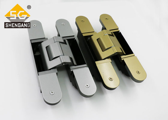 GB Zinc Alloy 180 Degree Adjustable Concealed Hinges For Front Doors Uk