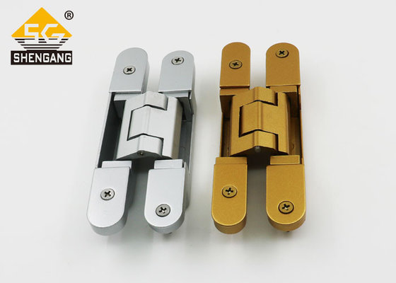 Adjustable Interior Door Hinges , 180 Degree Hidden Hinge Hardware