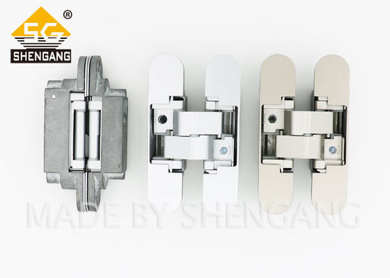 180 Degree Zinc Alloy 3D Adjustable Hidden Italian Door Hardware