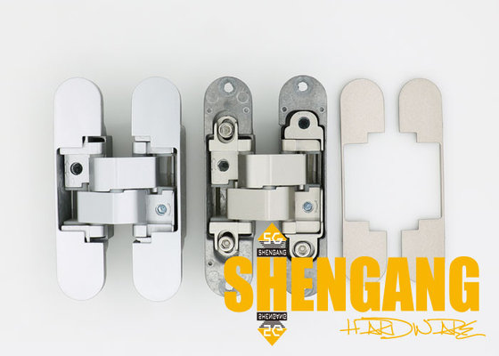 European Italy Three Way Hidden Hinges For Internal Doors / Closet